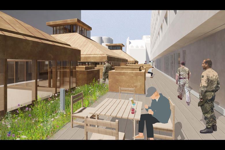 HLM’s Wellington Barracks plans hit right note | News | Building Design